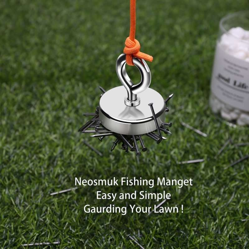 Jual Magnet Besi Berani Kait Gantungan Strong Neodymium Kuat Angkat ...