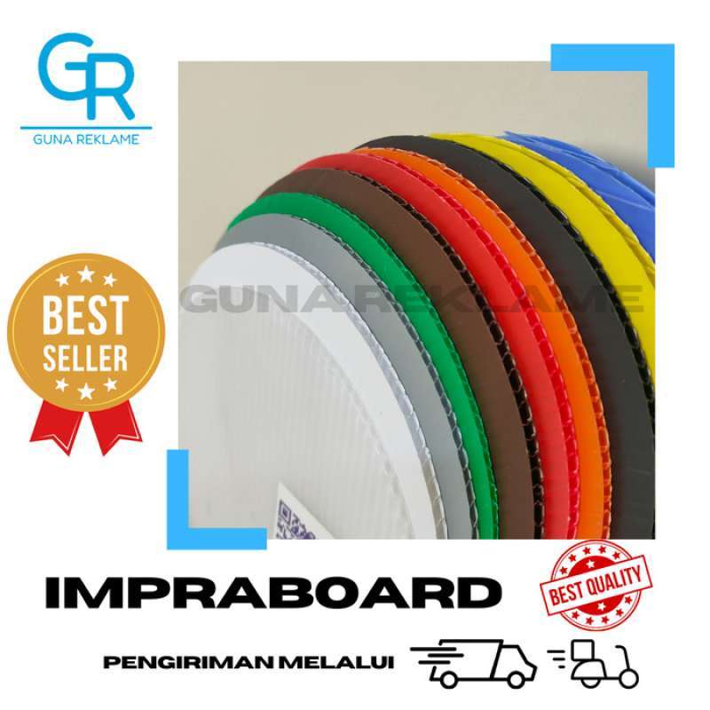 Jual Impraboard 2 Mm / Corrugated Board / Karton Plastik Pp Infraboard ...