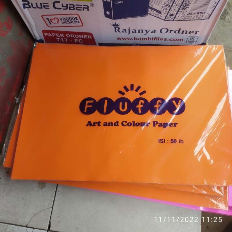 Jual Kertas Asturo 40 X 60 Warna Orange / Pack Di Seller Kingyo ...