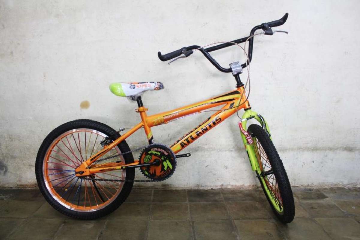 Jual Sepeda Bmx Atlantis Ukuran 20 Warna Orange Untuk Anak-anak Dan ...
