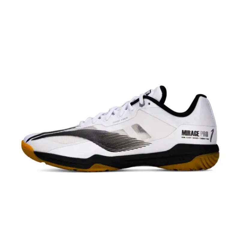 Promo Li-ning Badminton Shoes Mirage Pro Ayat013-2s Stand White/black ...