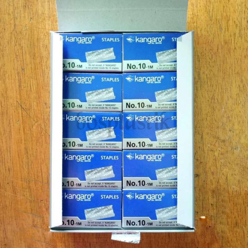 Jual Isi Staples Kangaro No 10-1 M Di Seller Kingyo - Cengkareng Timur ...