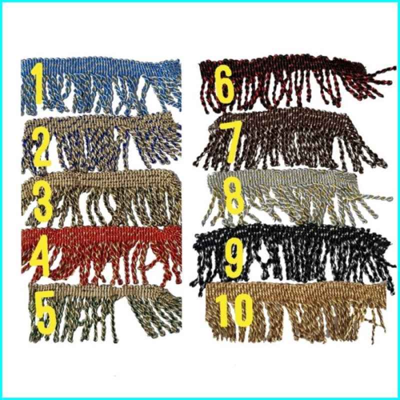 Jual Renda Rumbai Tambang 6 Cm Meteran - [meter] Biru Md Di Seller ...