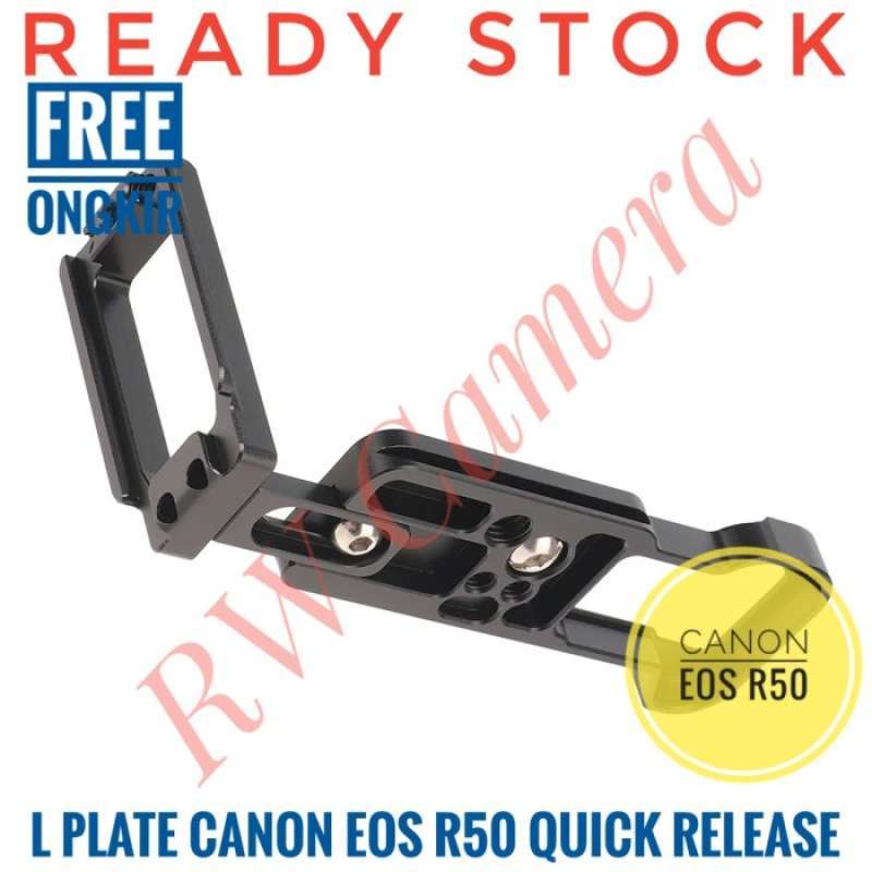 Jual L Plate Plat Tripod Canon Eos R50 Eosr50 Grip Quick Release ...