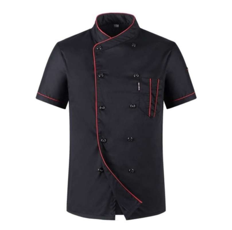 Promo Chef Jacket Seragam Chef Monolog Baju Koki Lengan Pendek Original ...