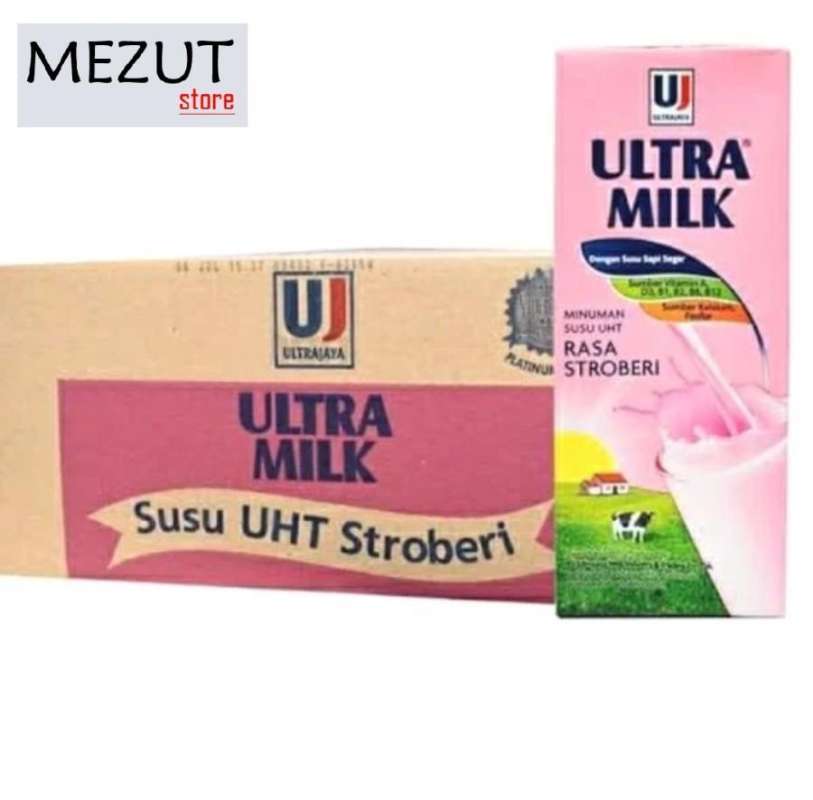 Jual Ultra Milk 200 Ml (1 Karton Isi 24 Pcs) - Coklart Di Seller Mezut ...