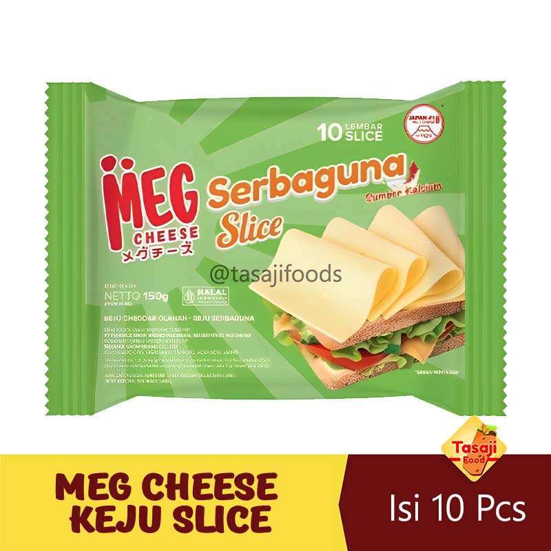 Jual Japan Meg Cheese Keju Slice Serbaguna Isi 10 Slice Di Seller Tasaji Food - Mustika Sari ...