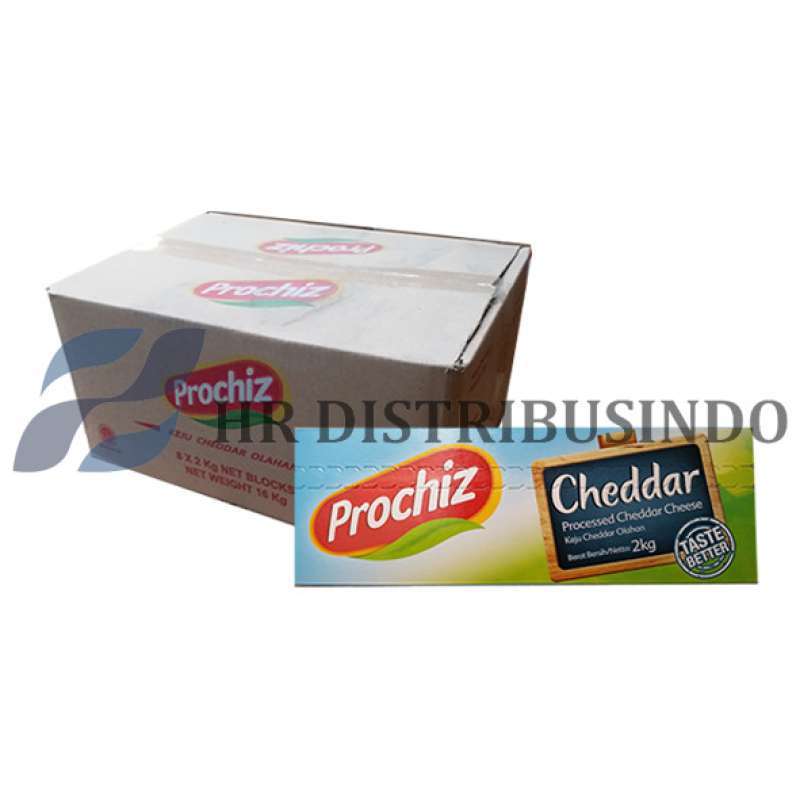 Promo Keju Prochiz Premium Cheddar Kemasan 2 Kg Diskon 23% Di Seller ...