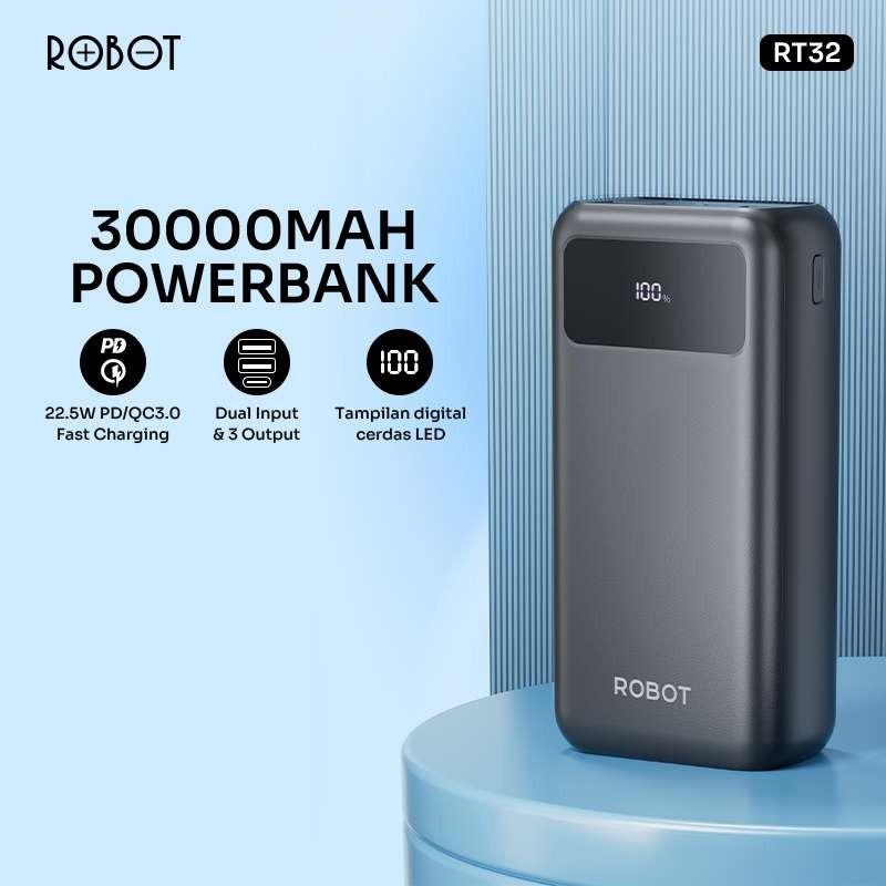 Jual Robot Rt32 Powerbank 30000mah Quick Charge Pd Qc3.0 Di Seller Persona Solusi - Jepara, Kota ...