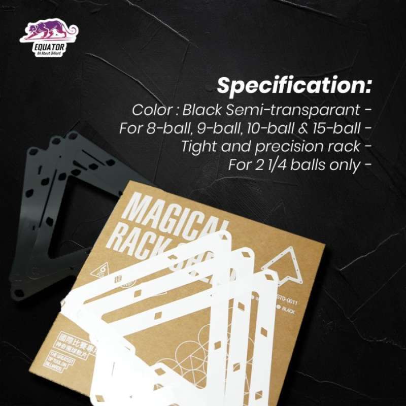 Jual Magic Rack Triangle/ Round / Alat Susun Bola Billiard Di Seller ...