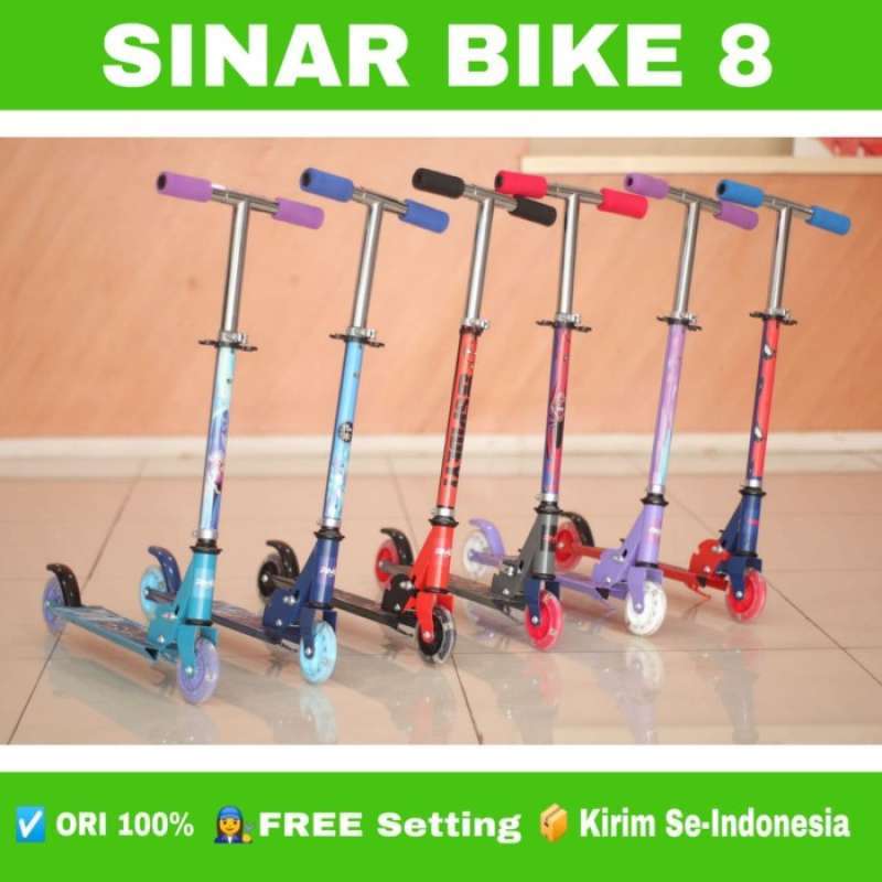 Jual Scooter Rmb Element Anak Otoped Karter Spiderman Dan Frozen Roda 2 ...