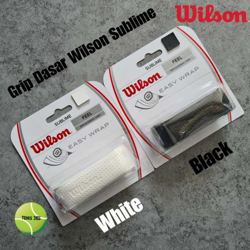 Jual Grip Wilson Sublime Replacement / Wilson Replacement Grip - Hitam ...