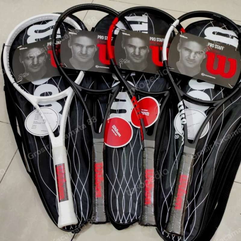 Jual Raket Tennis Wilson Pro Staff Rafael Rf97 Autograph + Tas Di ...