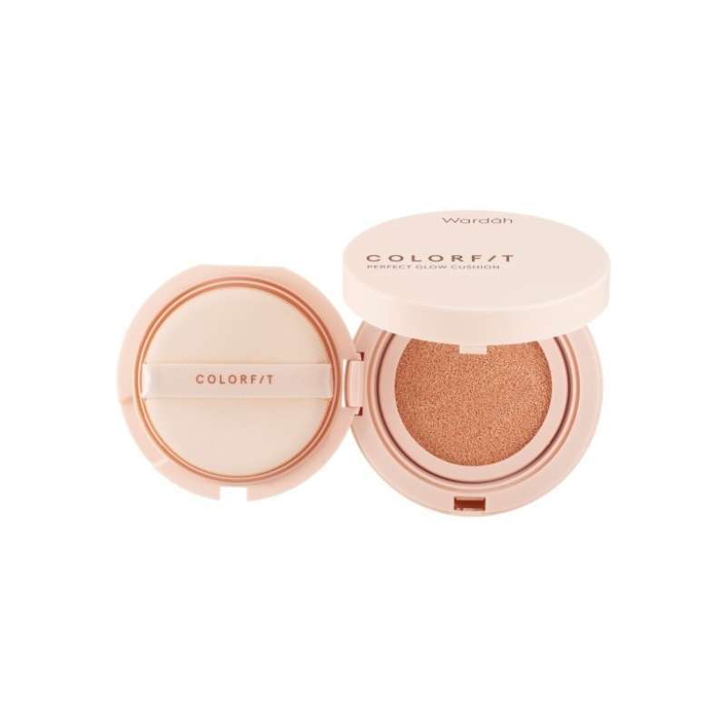 Jual Wardah Colorfit Perfect Glow Cushion Spf 33pa++ 15gr - 23w Warm ...