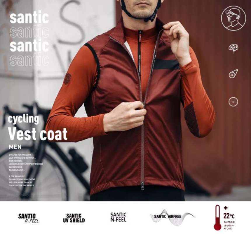 Jual Santic Rompi Angin - Wind Vest Gilet - M0c07032 - Multi Warna ...