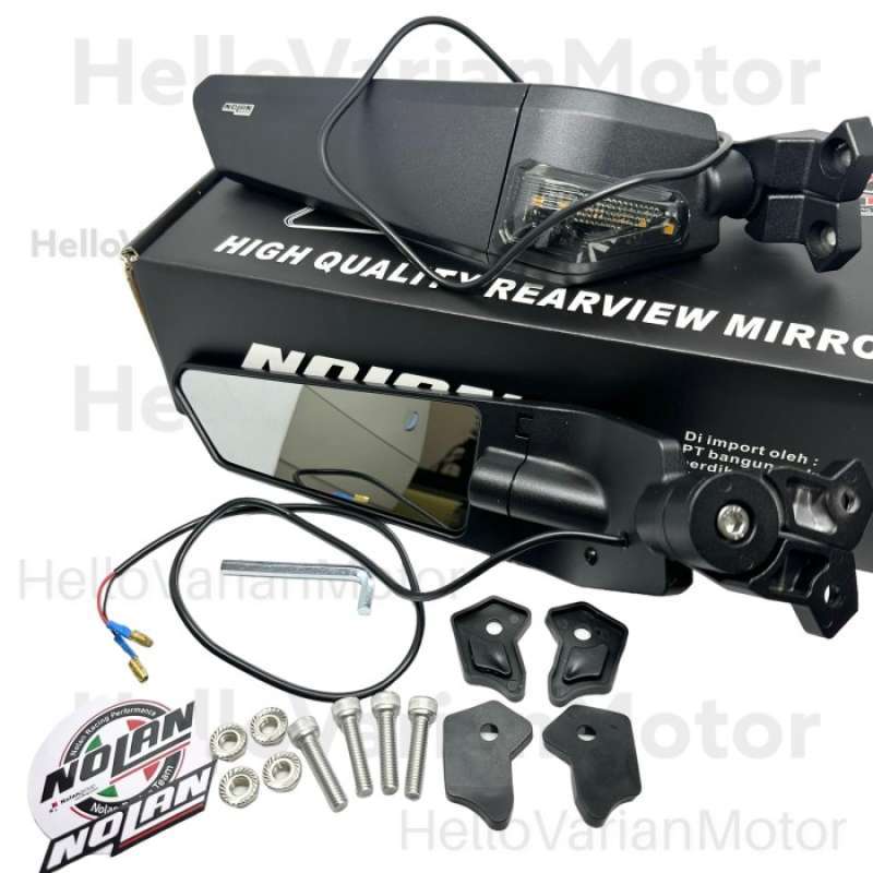 Jual Spion Winglet Putar Nolan Plus Sein R15 R25 Cbr Ninja Nmax Zx25r ...