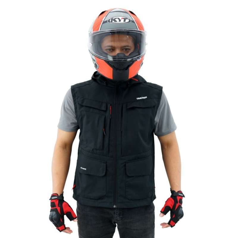Jual Rompi Motor Pria Tracker Series Jet Fire - Merah Xl Di Seller ...