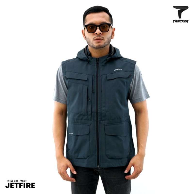 Jual Rompi Motor Pria Tracker Series Jet Fire - Merah Xl Di Seller ...