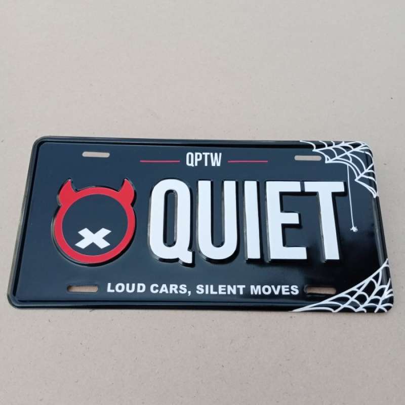 Jual Plat Custom Quiet Di Seller Suzuka - Cengkareng Timur, Kota ...