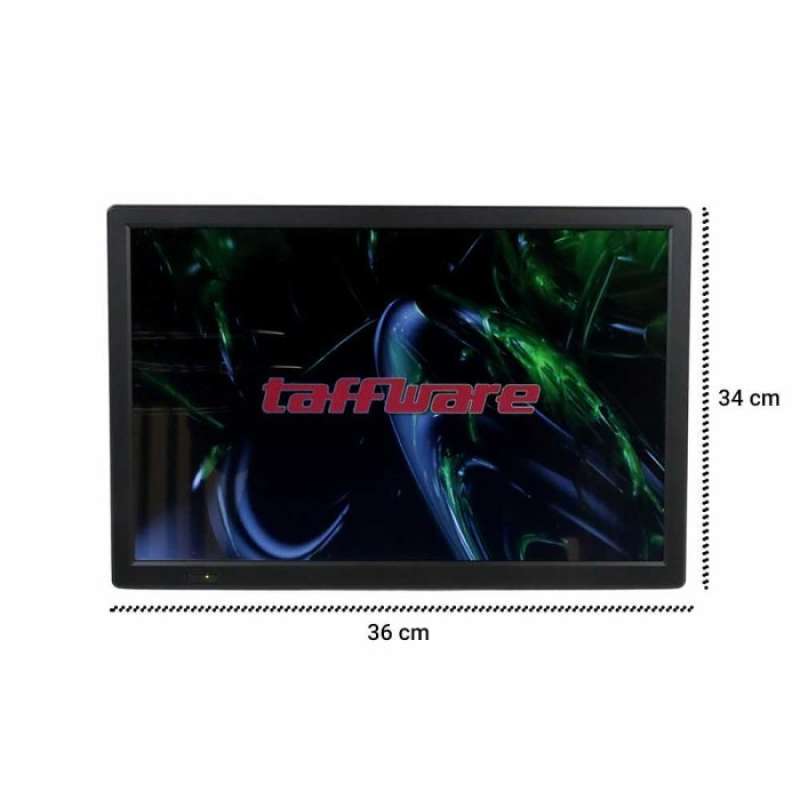 Jual Tv Mobil Monitor 15.4 Inch Portable Digital Tv Dvb T2 Headunit Car ...