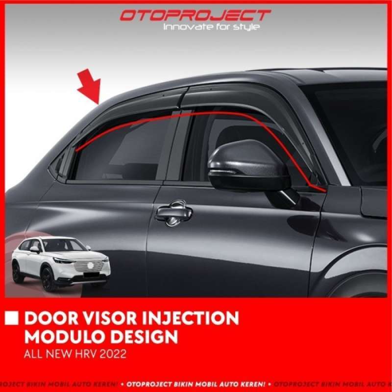 Jual Talang Air All New Hrv Otoproject Door Visor Mugen/modulo Slim ...