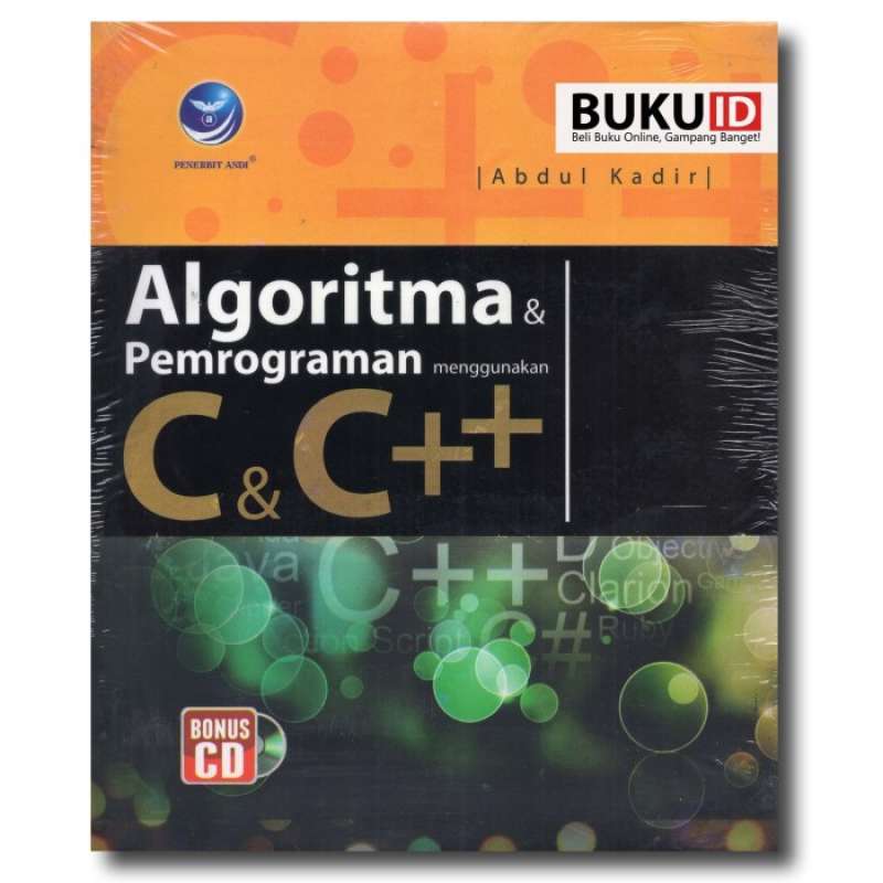 Promo Buku Algoritma & Pemrograman Menggunakan C & C++ (+cd) Diskon 23% ...