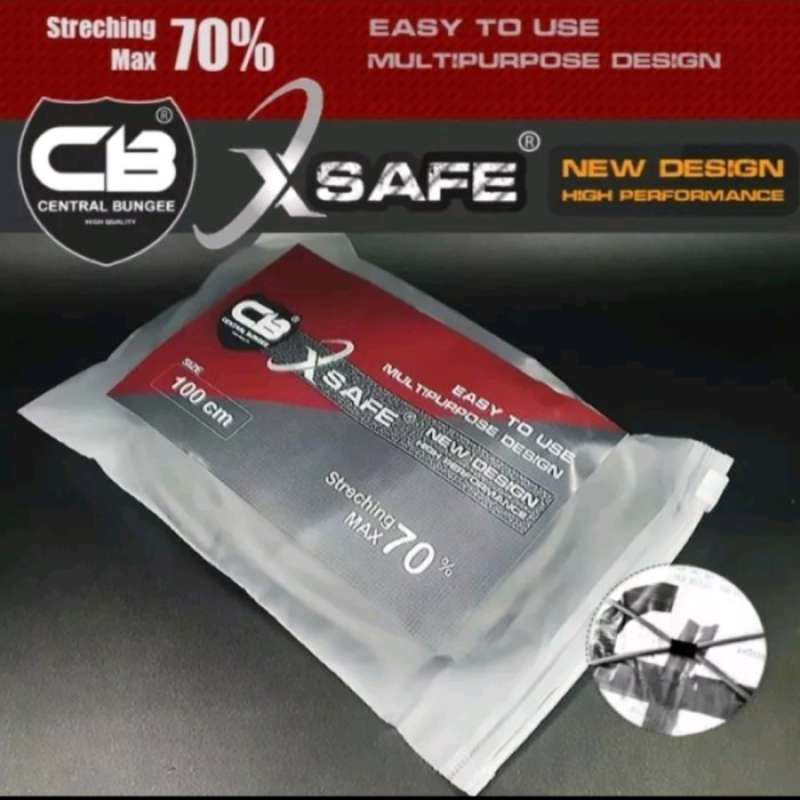 Jual Tali Box Cargo Motor Pengikat Bagasi Cb X Safe 2 Jalur Semi Hebe ...