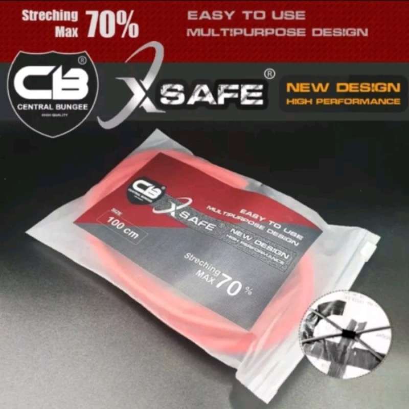 Jual Tali Box Cargo Motor Pengikat Bagasi Cb X Safe 2 Jalur Semi Hebe ...