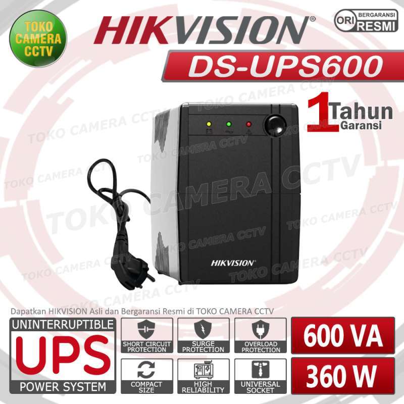 Jual Hikvision Ds-ups600 Ups Cctv 600va 360w Di Seller Toko Camera Cctv - Tanah Sereal, Kota ...