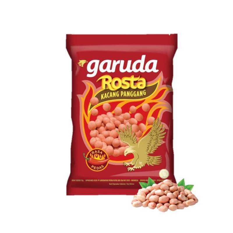 Jual Garuda Rosta Kacang Panggang Rasa Pedas 70 Gr (beli2 Gratis 1 ...