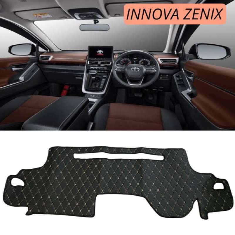 Jual Alas Karpet Cover Dashboard Mobil Kulit Khusus Innova Zenix Di ...