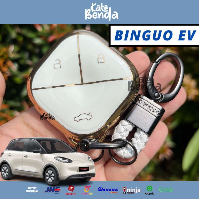 Jual Sarung Remote Binguo Ev + Gantungan Kunci / Cover Casing Wuling ...