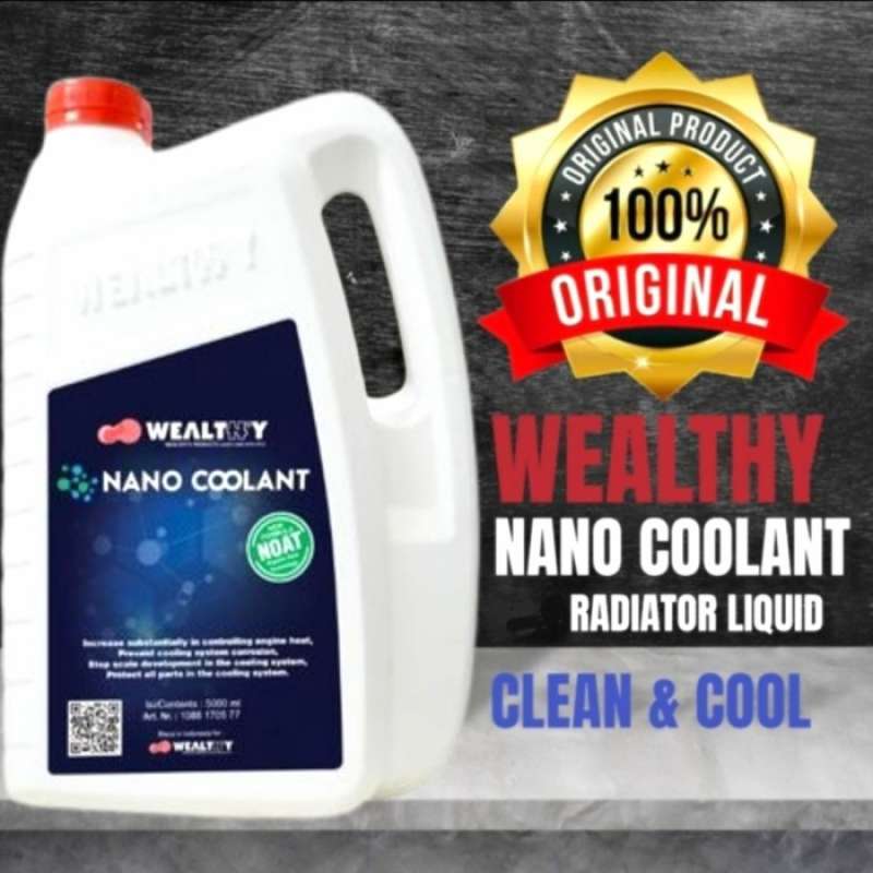 Jual Nano Coolant Wealthy 1000 Ml Original 100% - Hijau Di Seller ...