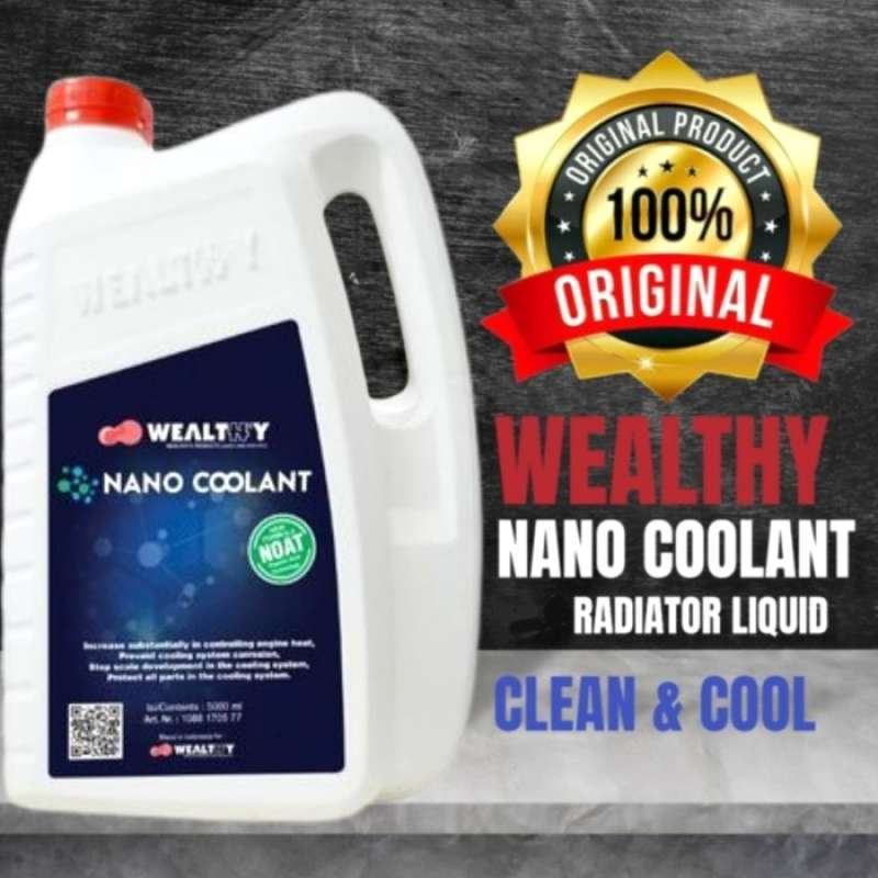Jual Nano Coolant Wealthy 1000 Ml Original 100% - Hijau Di Seller ...