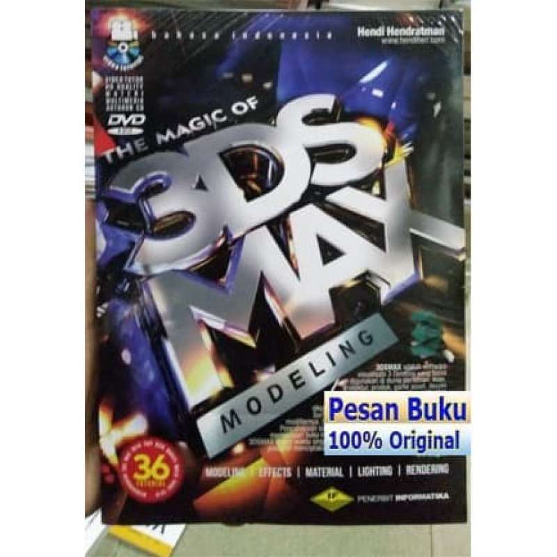 Promo Buku The Magic Of 3ds Max Modeling Dvd - Hendi Hendratman Diskon 23% Di Seller Sumijayeti ...