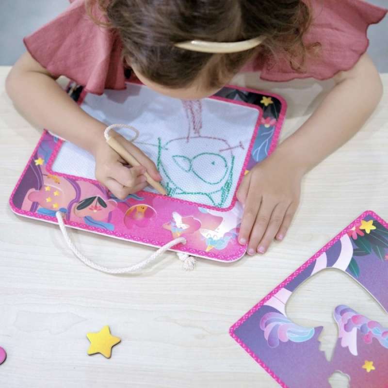Promo Mier Edu Australia - Magic Go Drawing Board Doodle Unicorn Diskon ...
