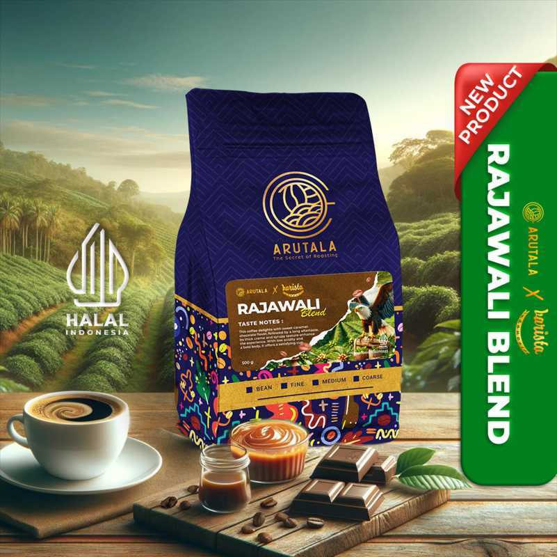 Promo Arutala X Barista Indonesia Rajawali Blend 500 Gram Diskon 27% Di ...