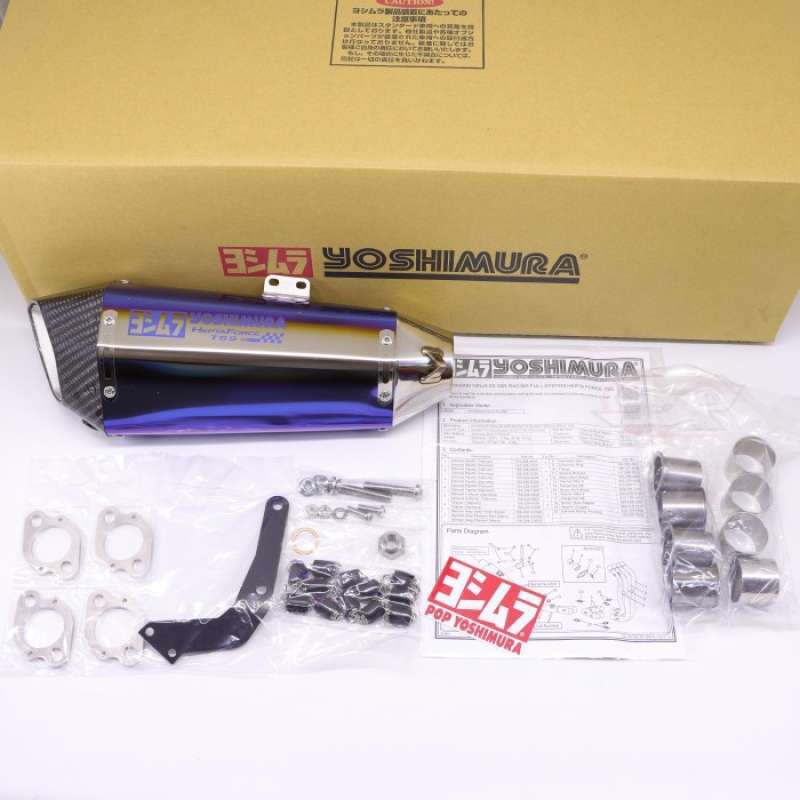 Promo Knalpot Yoshimura Kawasaki Zx25r Hepta Force Fullsystem Stb ...