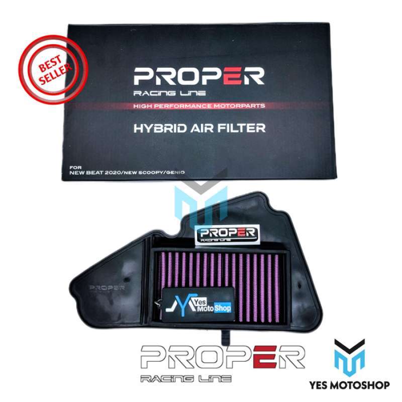 Jual Air Filter Udara Proper Racing Line Genio Beat Deluxe Scoopy New ...