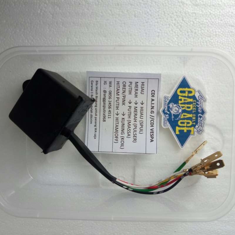 Jual Cdi Vespa Racing Cdi Vespa Tiic Upgrade Cdi Vespa No Limit Di ...