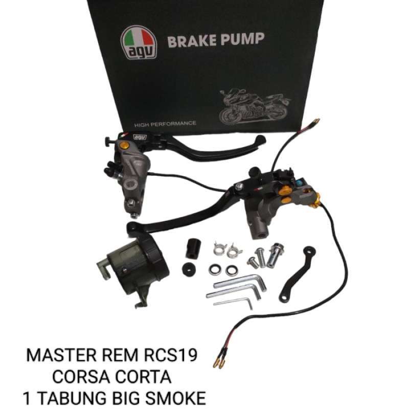 Jual Master Rem Rcs19 Corsa Corta 2 Tabung Big Smoke Agv Di Seller ...