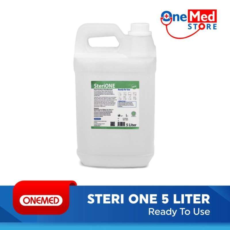 Promo Sterione Desinfektan 5 Liter Onemed Ready To Use Diskon 23% Di ...