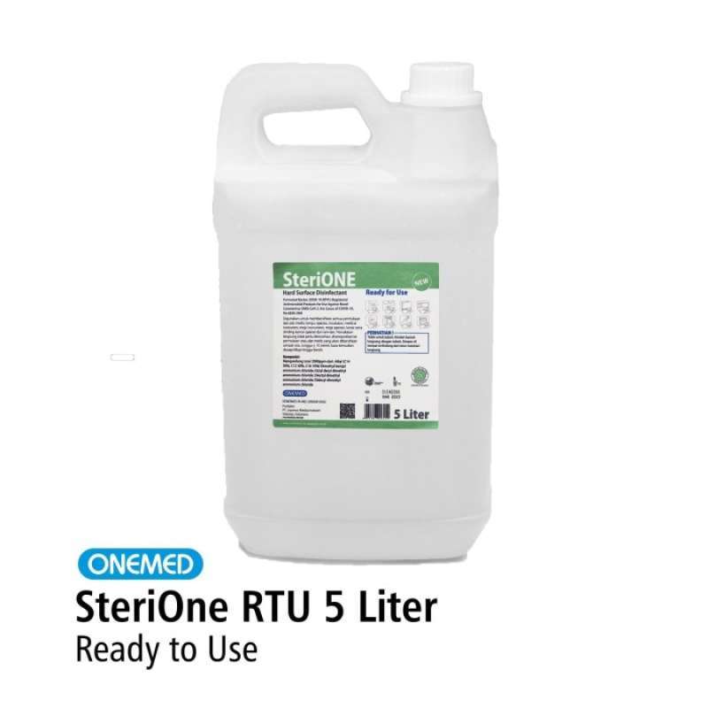 Promo Sterione Desinfektan 5 Liter Onemed Ready To Use Diskon 23% Di ...