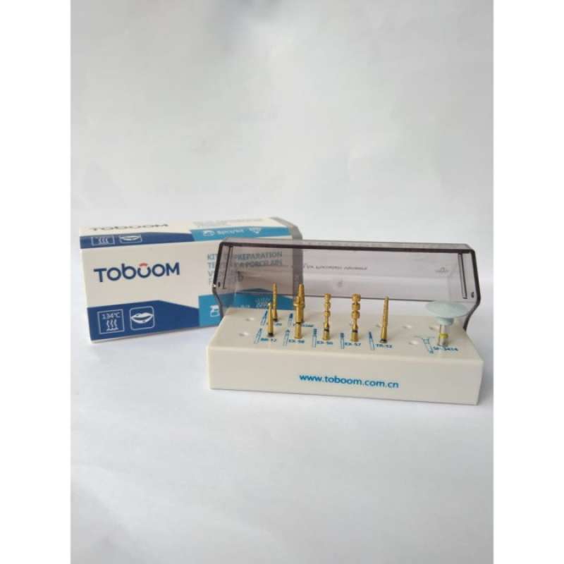 Promo Bur Toboom Kit Veneers Gold Series // Bur Kit Diskon 23% Di ...