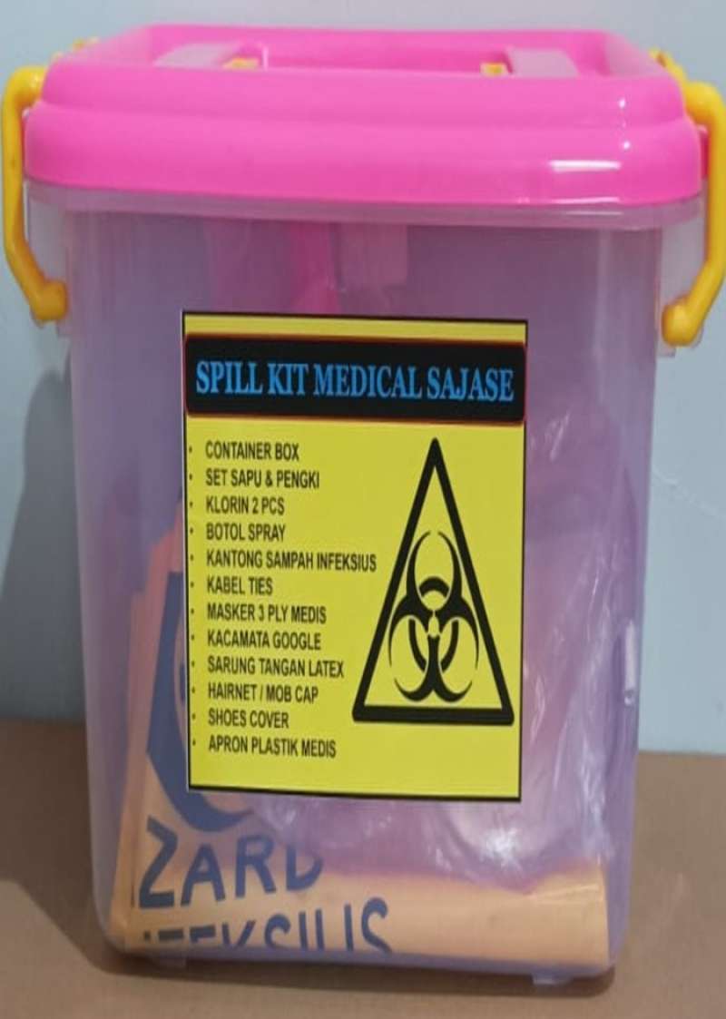 Promo Spill Kit Infeksius Klinik Rumah Sakit Spil Kit Limbah B3 Medis ...