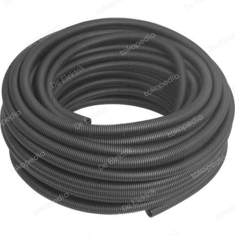 Promo Flexible Conduit 13mm Hitam 50m Selang Fleksibel Listrik Kabel ...