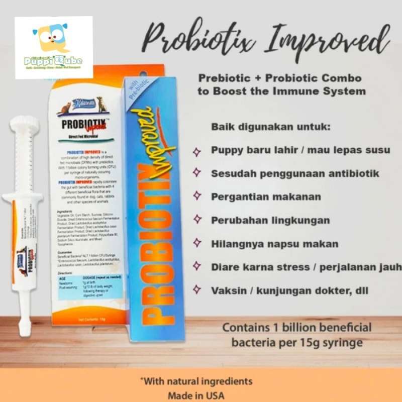 Promo Kala Health Probiotix Improved 15gr - Pet Vitamin Probiotic ...