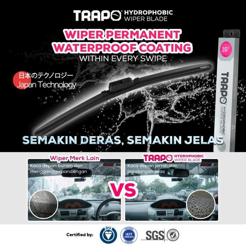 Promo Trapo Hydrophobic Wiper Blade Diskon 19% Di Seller Permaisuri ...