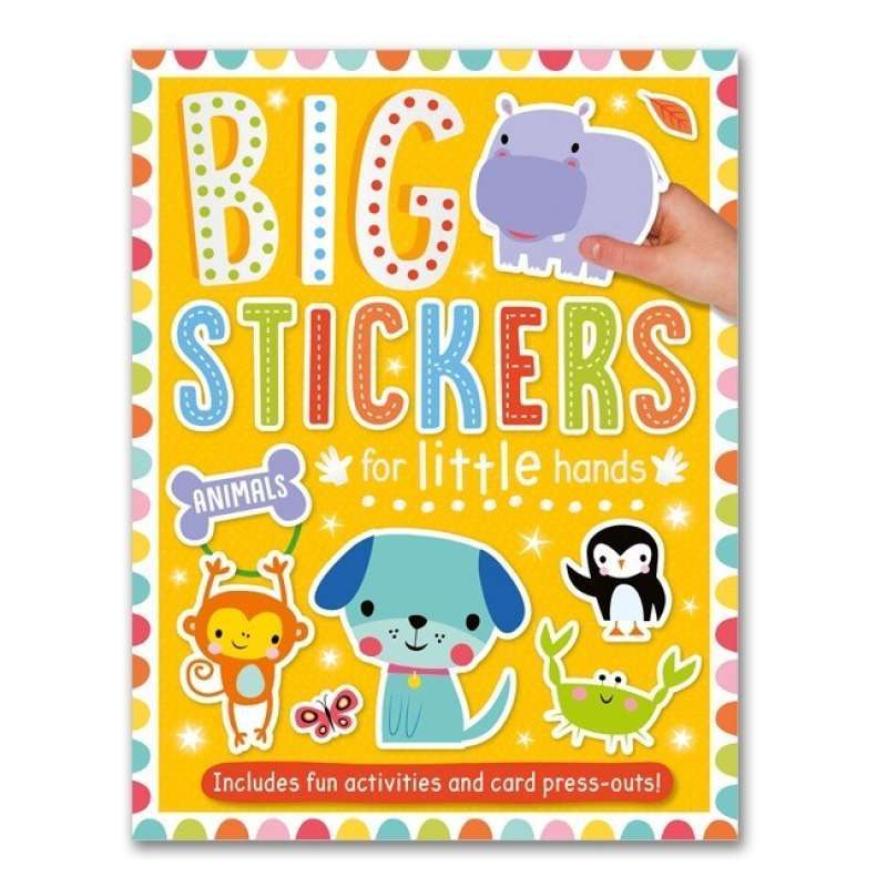 Promo Activity Book Big Stickers For Little Hands Diskon 23% Di Seller ...