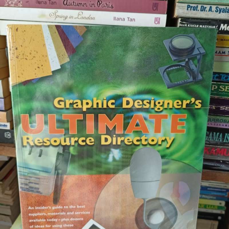 Promo Text Book Graphic Designer's Ultimate Resource Directory By Poppy Evan Diskon 23% Di ...